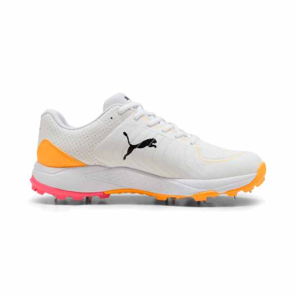 Puma Spike 24.2 White-Black-Sunset Glow - SportSA